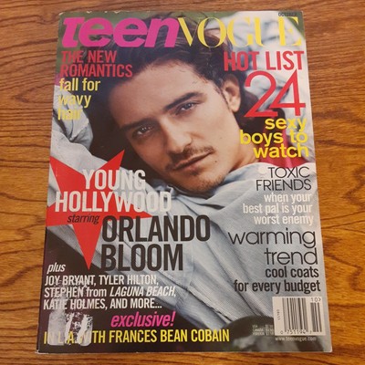 Teen Vogue Magazine October 2005 Orlando Bloom Young Hollywood | eBay