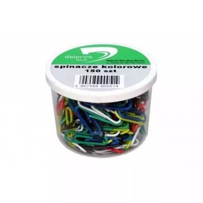 Spinacz kolorowy economy 28mm 150szt | eBay.de