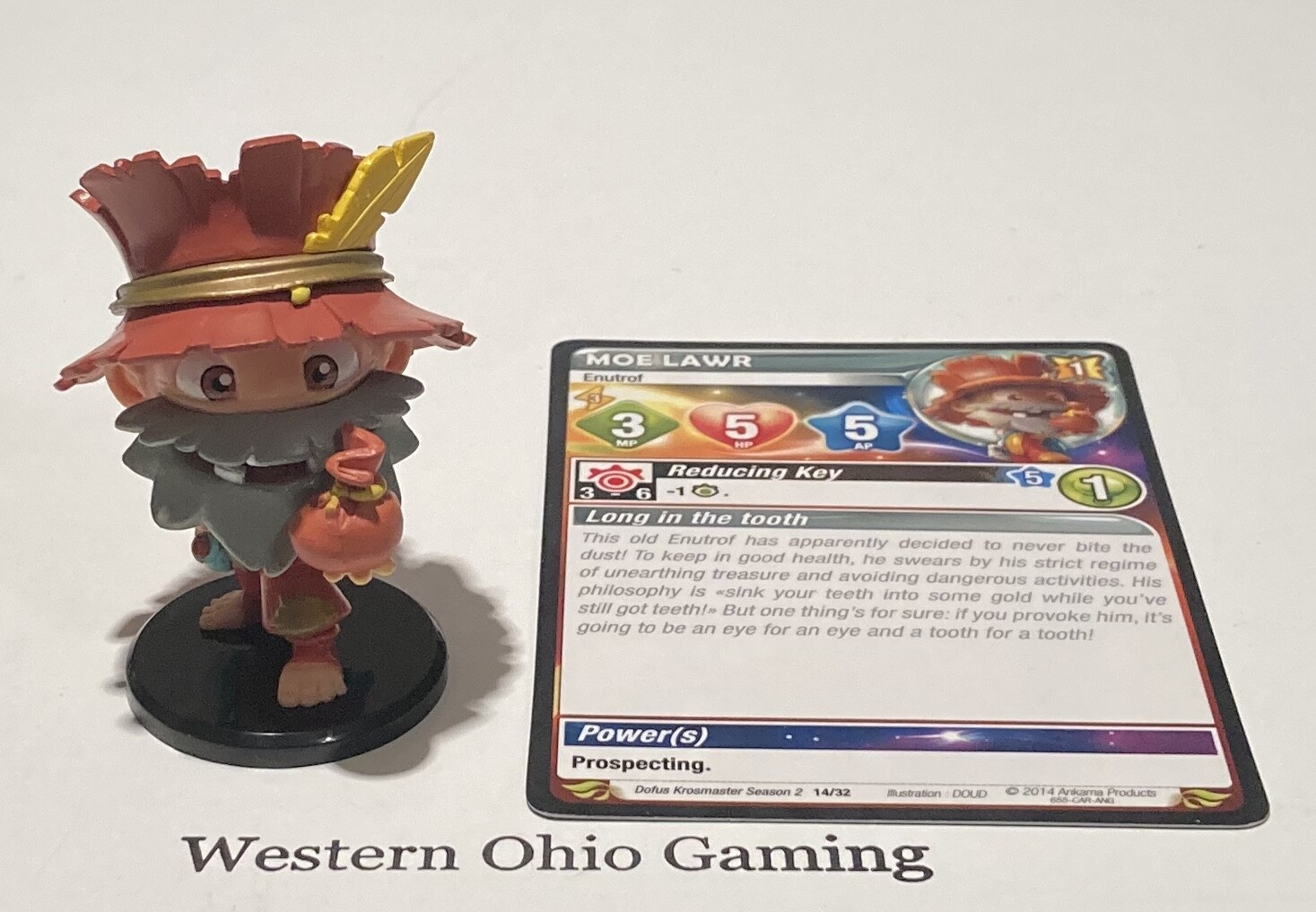 Dofus Krosmaster Season 02 Moe Lawr #14/32 NEW READ with Box Code Card ...