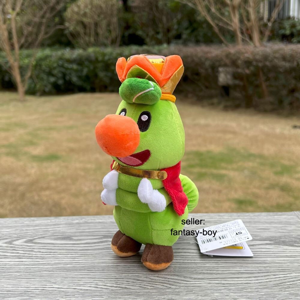 Cute Super Mario Bros Wonder Prince Florian 7" Plush Toy Stuffed Animal ...