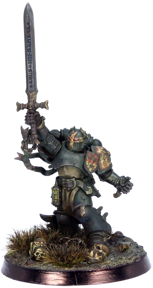 Warhammer 40K Space Marines Black Templars Emperors Champion Conversion ...