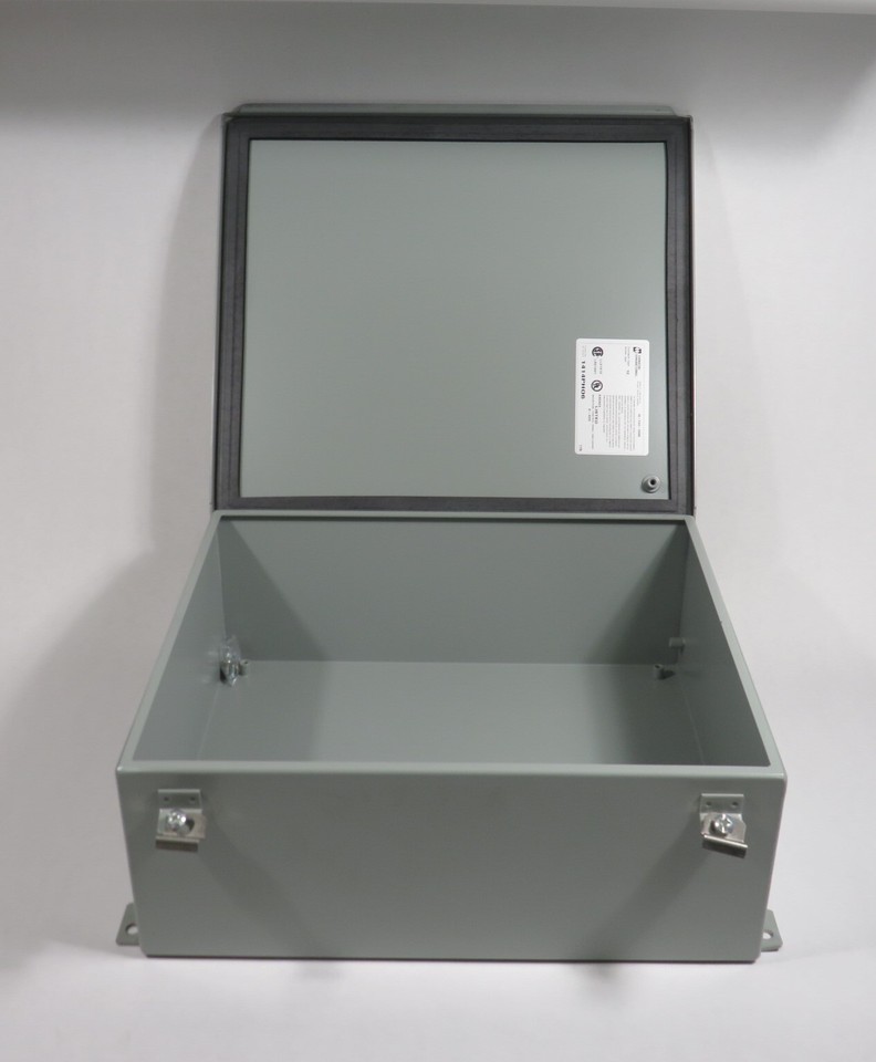 Hammond 1414PHO6 Steel Enclosure 16" x 14" x 6" C/W Panel *Shelf Wear ...