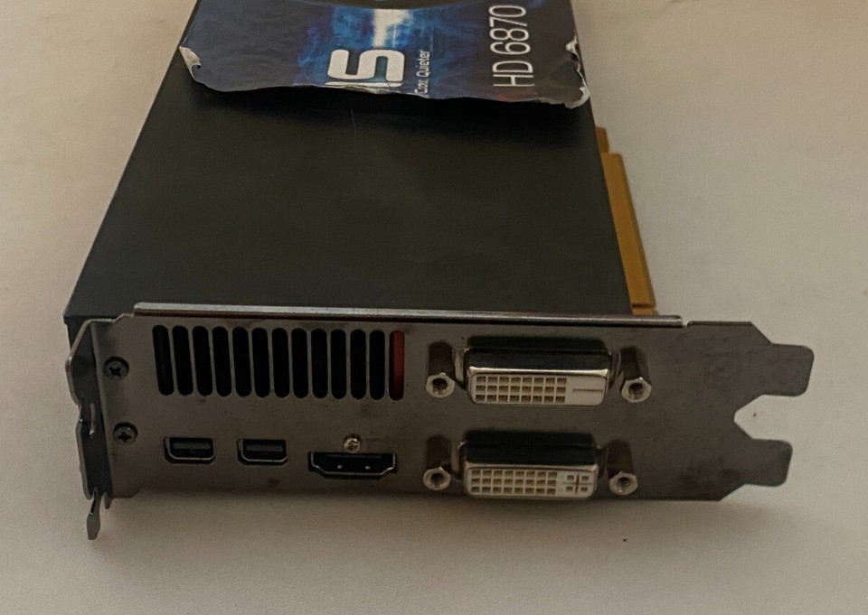 HIS AMD Radeon HD 6870 1 GB GDDR5 SDRAM PCI Express x16 Graphic Card ...