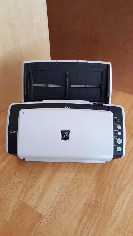 Fujitsu fi-6130Z Desktop Scanner w/ AC Adapter + USB + Setup Driver ...