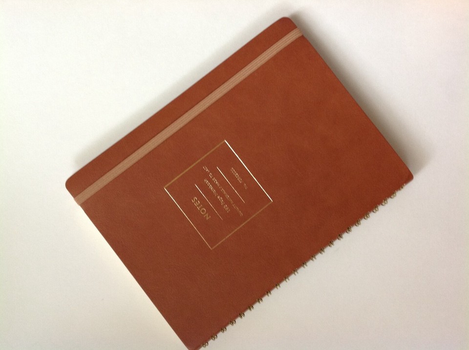 New Fringe Notesmark Cognac Brown 192 Lined Pages Luxury 8 x 6 Inch ...