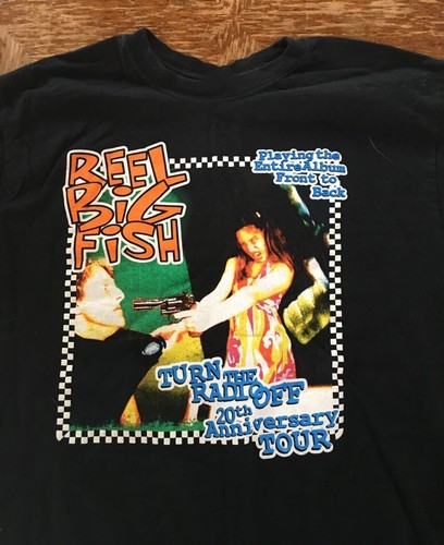 Vtg Reel Big Fish Band Music Tour Cotton Black T Shirt For Men UR127 | eBay