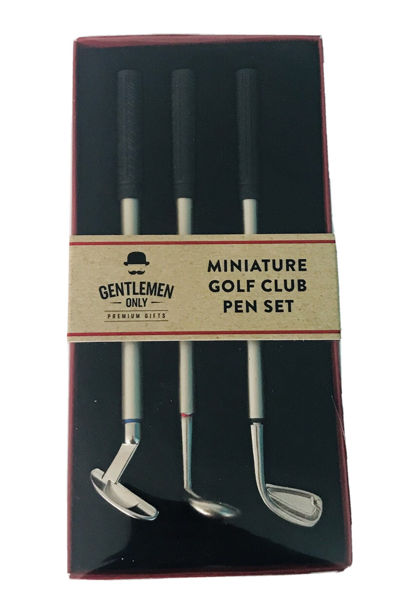 Gentlemen Only Premium Gifts Miniature Golf Club Pen Set - New | eBay UK