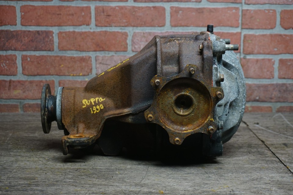 1990-1992 TOYOTA SUPRA 3.0L 7M-GE REAR AXLE DIFFERENTIAL CARRIER 171K 4 ...