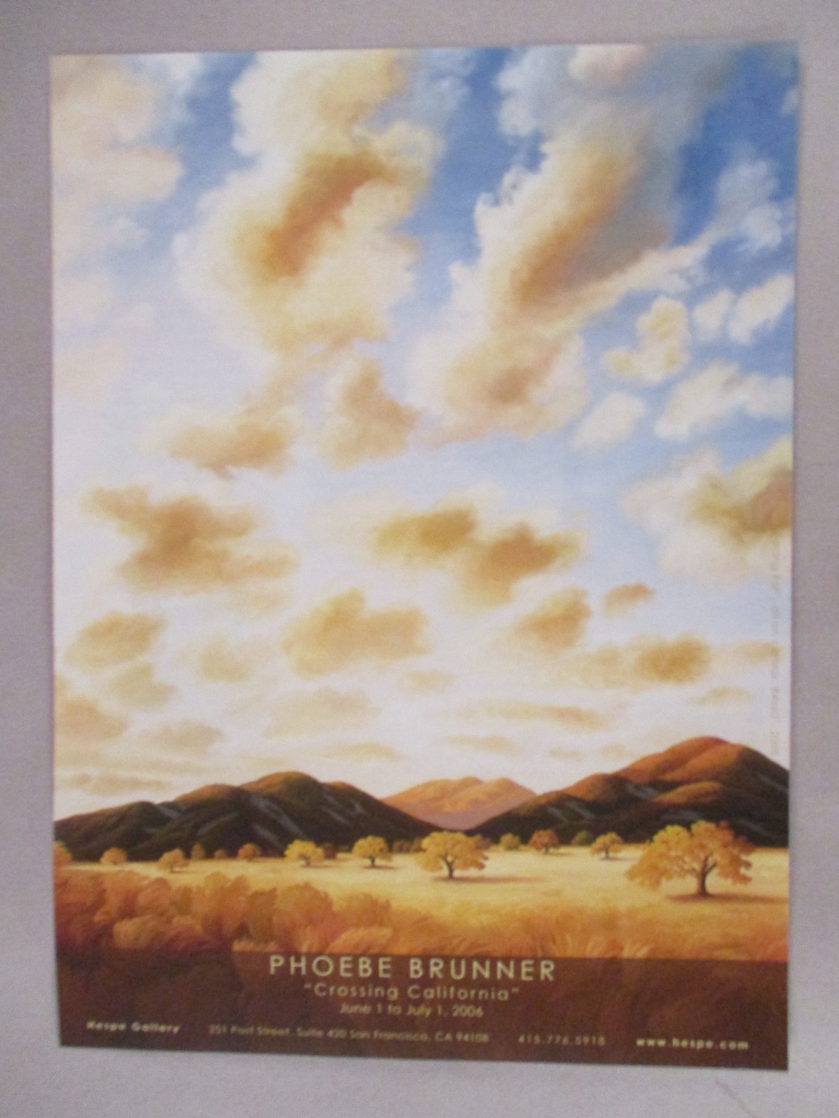Phoebe Brunner Art Gallery Exhibit PRINT AD - 2006 | eBay