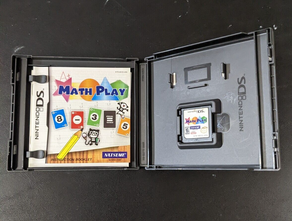 Nintendo DS Math Play complete CIB *tested* NDS Natsume 719593100089| eBay