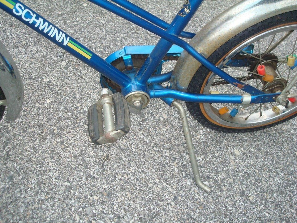 Vintage Schwinn Blue Pixie Bicycle Original Bike 16" Boys or Girls ...