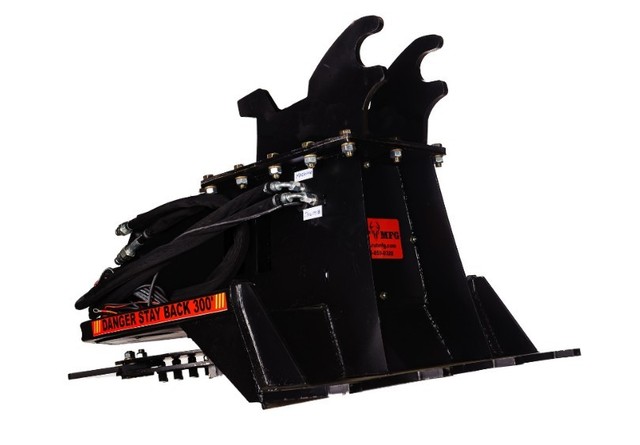 RUT MFG 36" Excavator Mulcher Tree Slayer with Mulching Teeth (36TS-10 ...