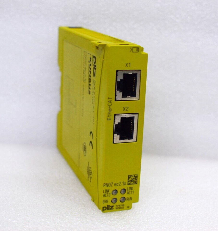 PILZ 773713 PNOZ MC2.1P ETHERCAT 2 COMMUNICATION MODULE | eBay