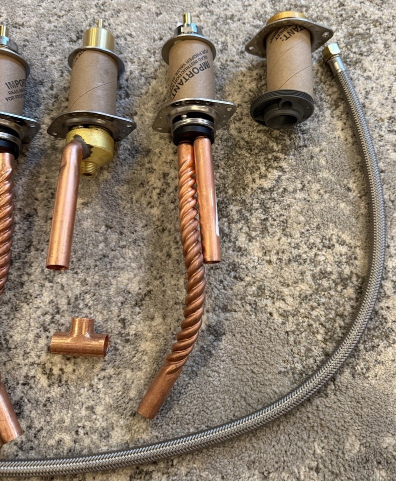 DELTA R4707 Deck mount roman tub/hand shower rough in kit | eBay