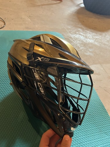 Gold Cascade XRS Pro Lacrosse Helmet. suze: Osfm (one Size Fits Most ...