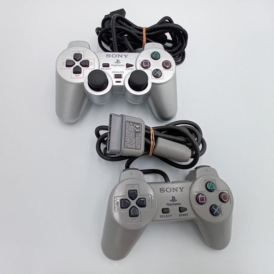 SONY PSX Console DESR-5100 Silver Controllers Japan PS1 PS2 Working ...