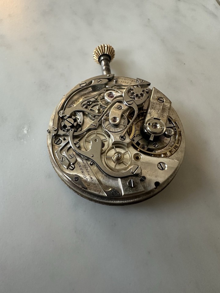 C.L. Guinand Split Second Chronograph Movement. | eBay