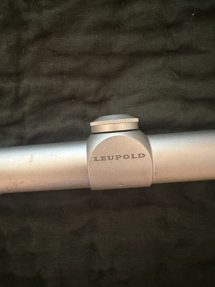 Leupold VX-II 4-12x40mm A.O. Rifle Scope *Silver* | eBay