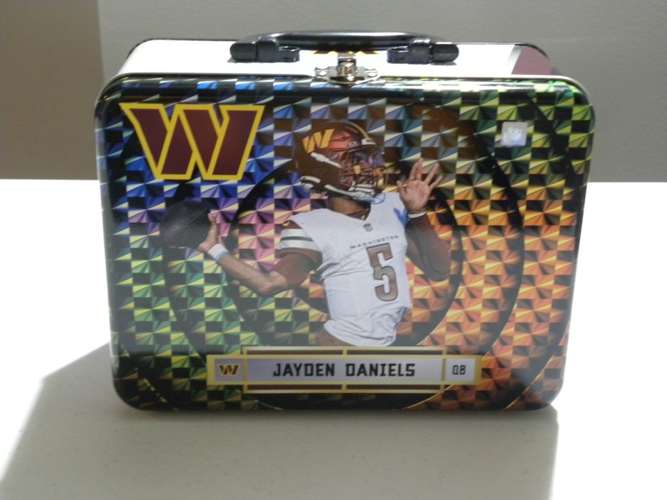 2025 NFL Panini Revolution Jayden Daniels Lunchbox - No Packs - Empty ...