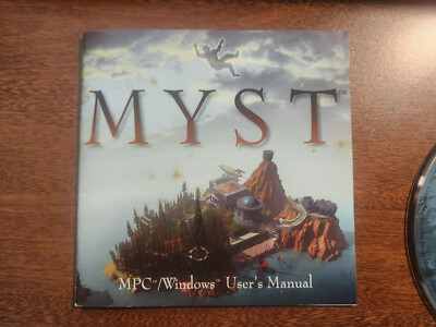 MYST (Windows, 1993) PC Computer Game Vintage Authentic | eBay