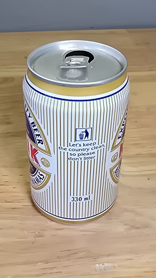 Vintage Kalik Beer Can Bahamas Export Quality Red & Gold Design Pull ...