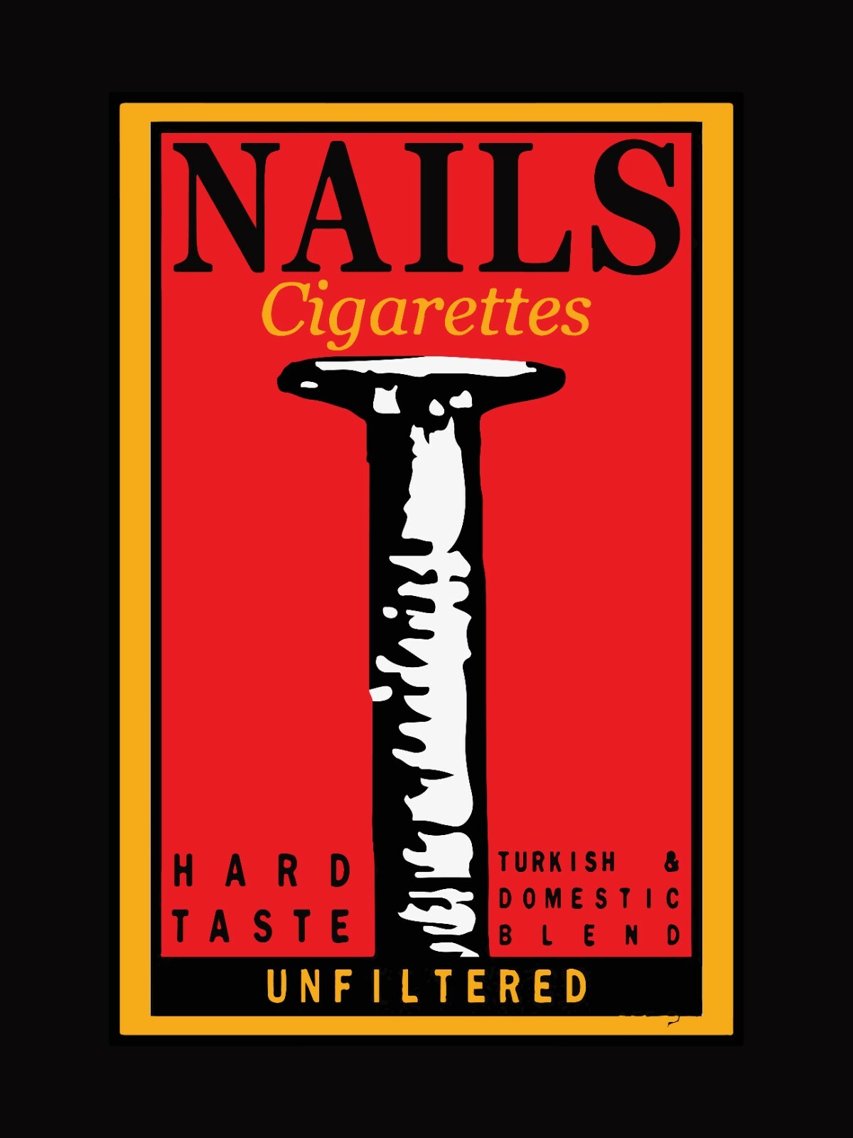 Nails Cigarettes Banner - Kevin Smith Clerks Quick Stop Movie Poster ...