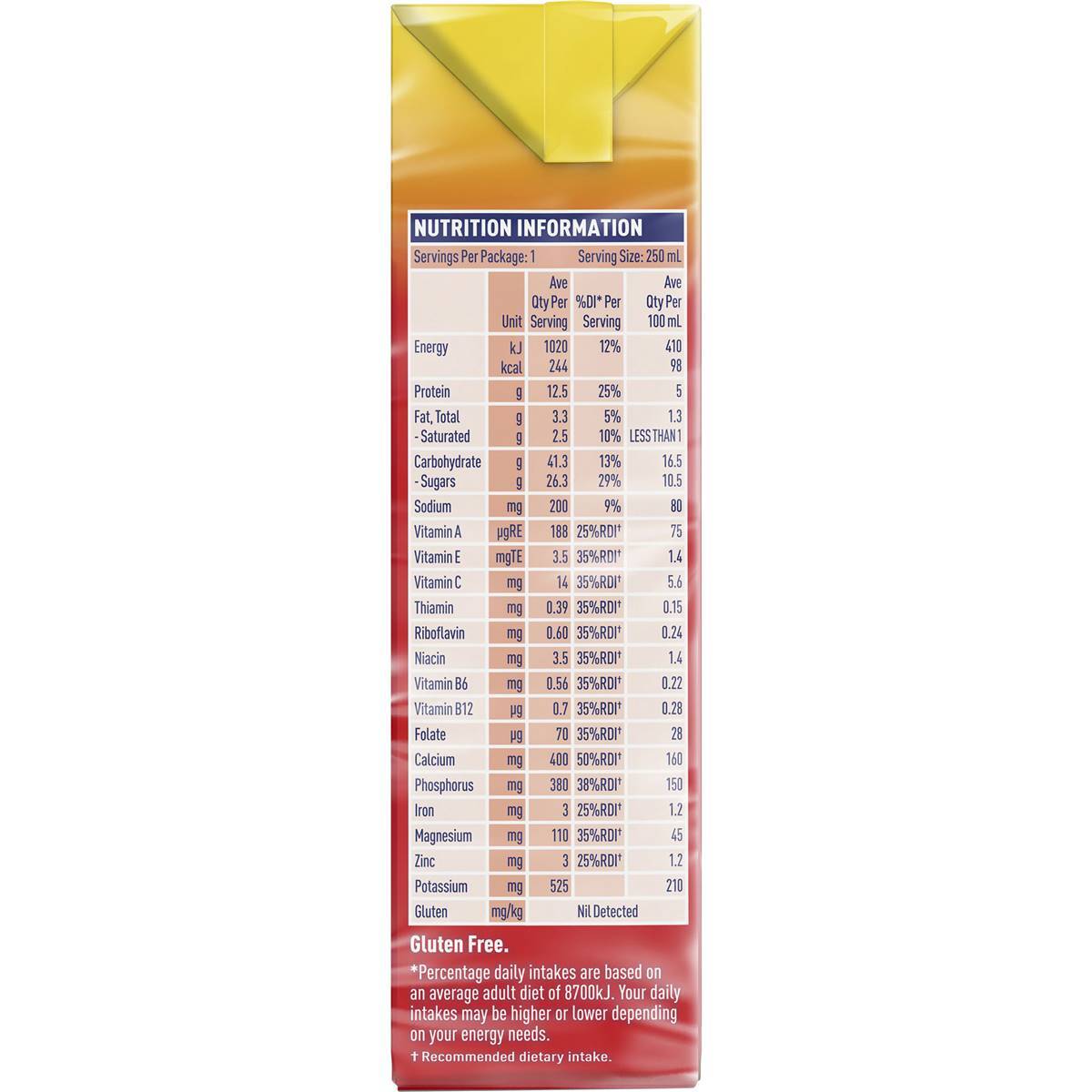 Sustagen High Protein Ready To Drink Supplement 250ml Dutch Chocolate ...