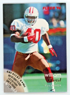 1996 Fleer William Floyd Card #123 Football | eBay