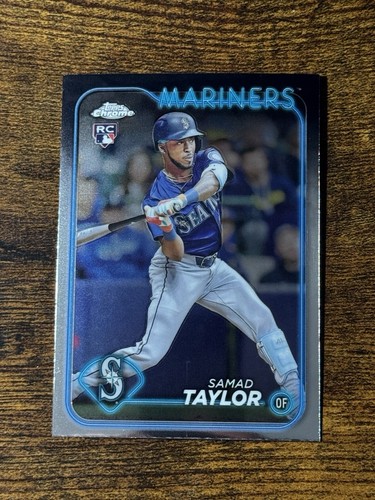 2024 Seattle Mariners ROOKIE Samad Taylor Topps Chrome Update #USC28 RC ...