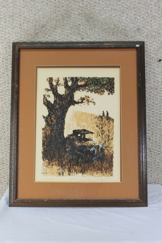 Color Serigraph "A Walk In The Field" By: Gary Hinte | eBay