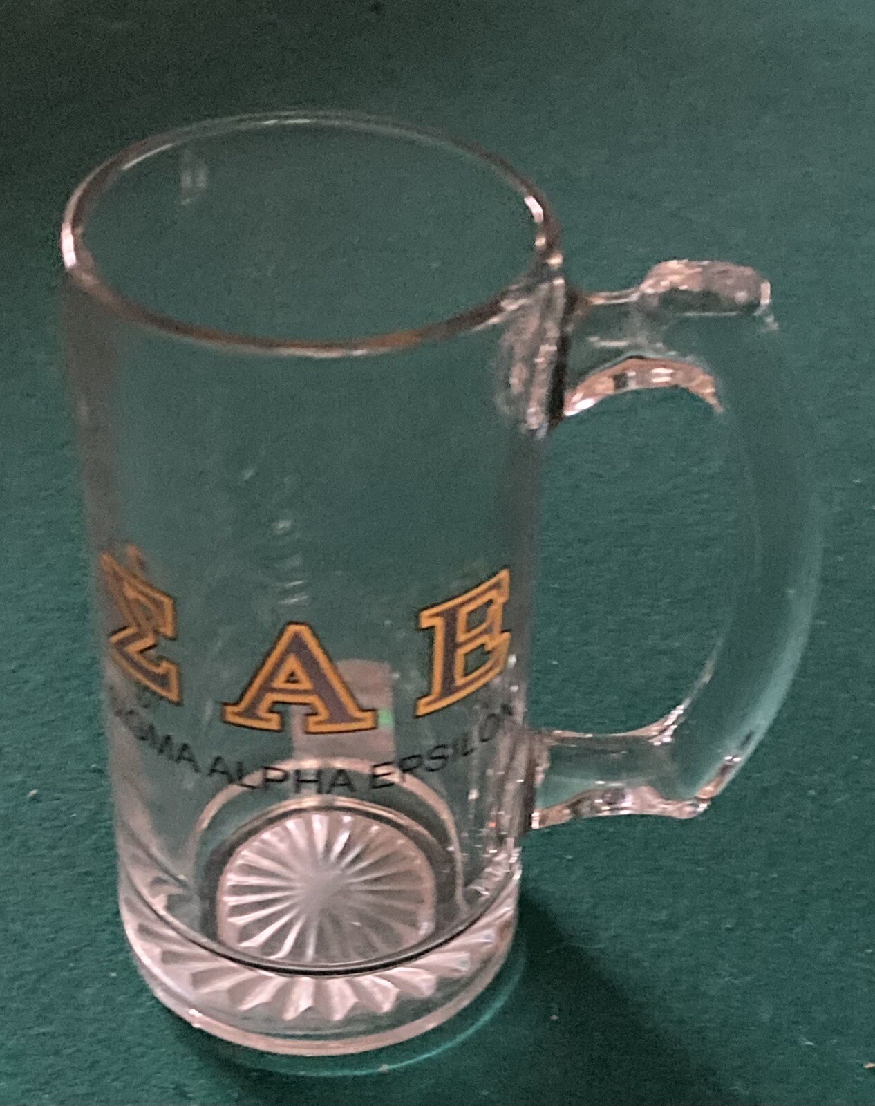 Sigma Alpha Epsilon Fraternity 12oz Beer Mug. Licensed Collegiate ...