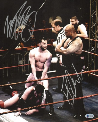 Finn Balor Prince Devitt & Bad Luck Fale Signed 11x14 Photo BAS COA ...