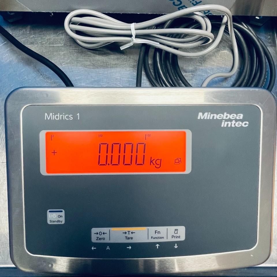 Minebea Intec MW1P1E-60ED-I-V1 Digital Platform Scale 60Kg Midrics 1 ...