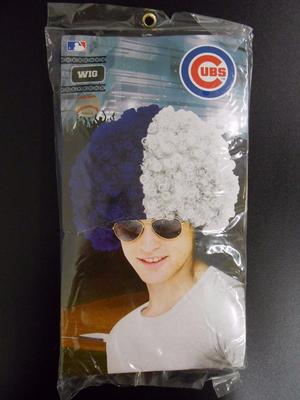NEW CHICAGO CUBS ADULT HALLOWEEN COSTUME 2 COLOR CLOWN WIG 70DN | eBay