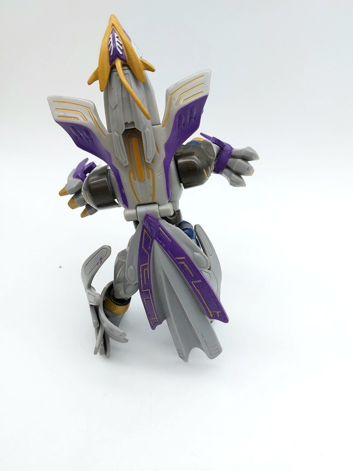 2002 BANDAI POWER RANGERS WILD FORCE EAGLE BIRD GRAY WING ACTION FIGURE ...