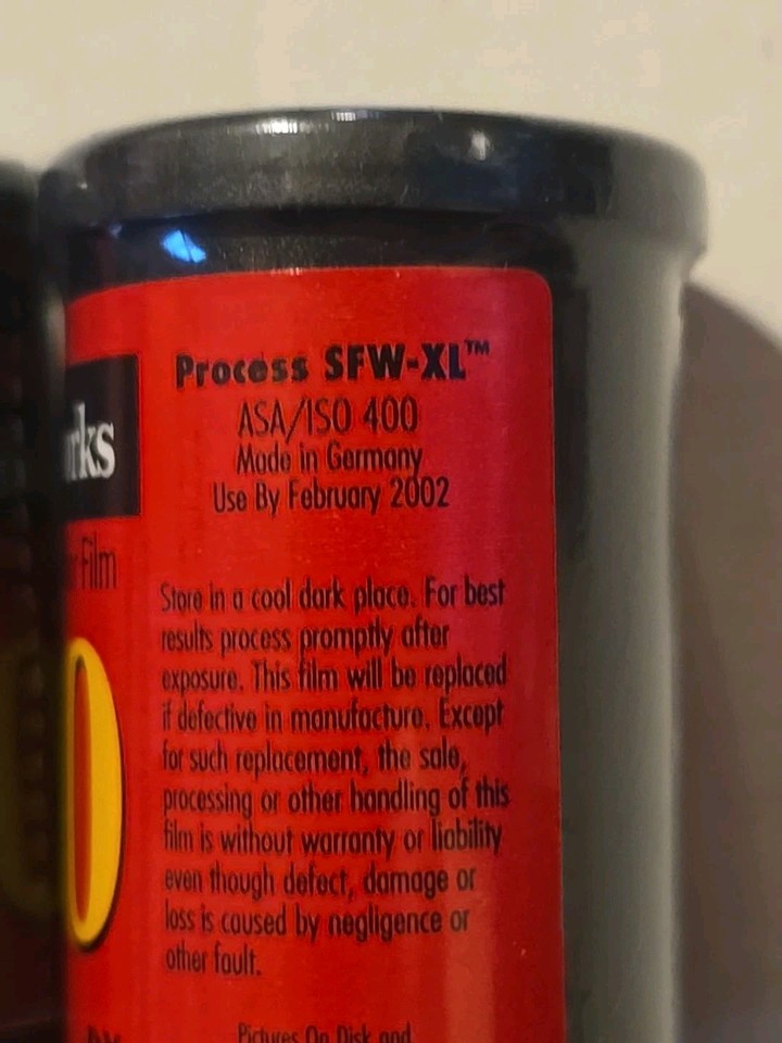 [BUNDLE] 4Rolls Expired Seattle FilmWorks 200-400 ISO Color 35mm Film ...