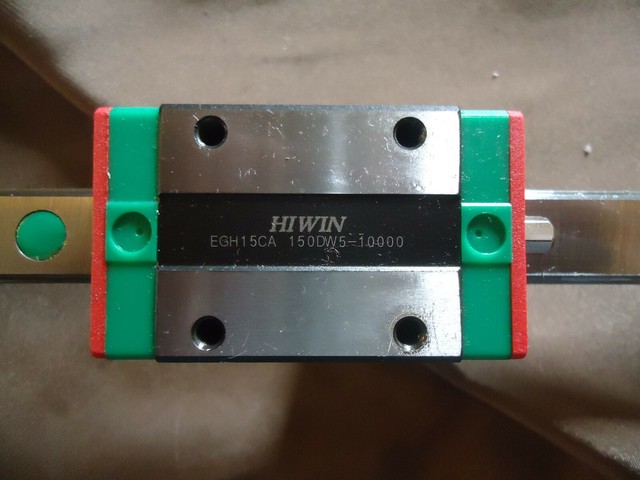 HIWIN EGH15CA LINEAR GUIDE RAIL BLOCK, 150 DW5-10000 EG15. 15" LONG ...