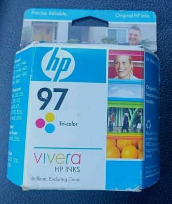 HP 97 Tricolor Ink Cartridge Vivera / NEW SEALED | eBay