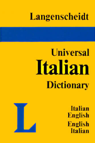 Langenscheidt's Universal Dictionary Italian-English English Italian ...