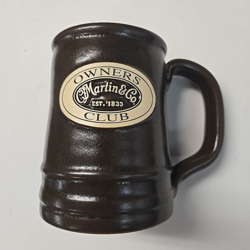 Martin & Co Owners Club Mug Deneen Pottery Brown 2012 Handthrown St ...