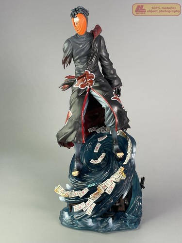Anime ninja Shppuden Akatsuki Uchiha Obito Broken Arm Paper Figure ...
