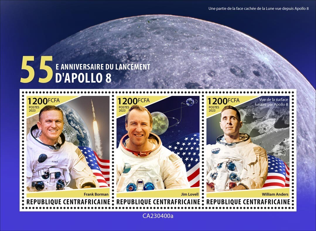 Apollo 8 Stamp
