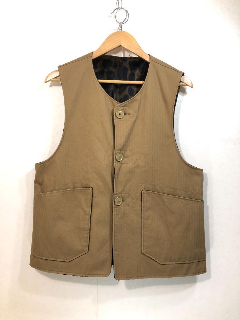 Engineered Garments over vest M leopard brown - Gem