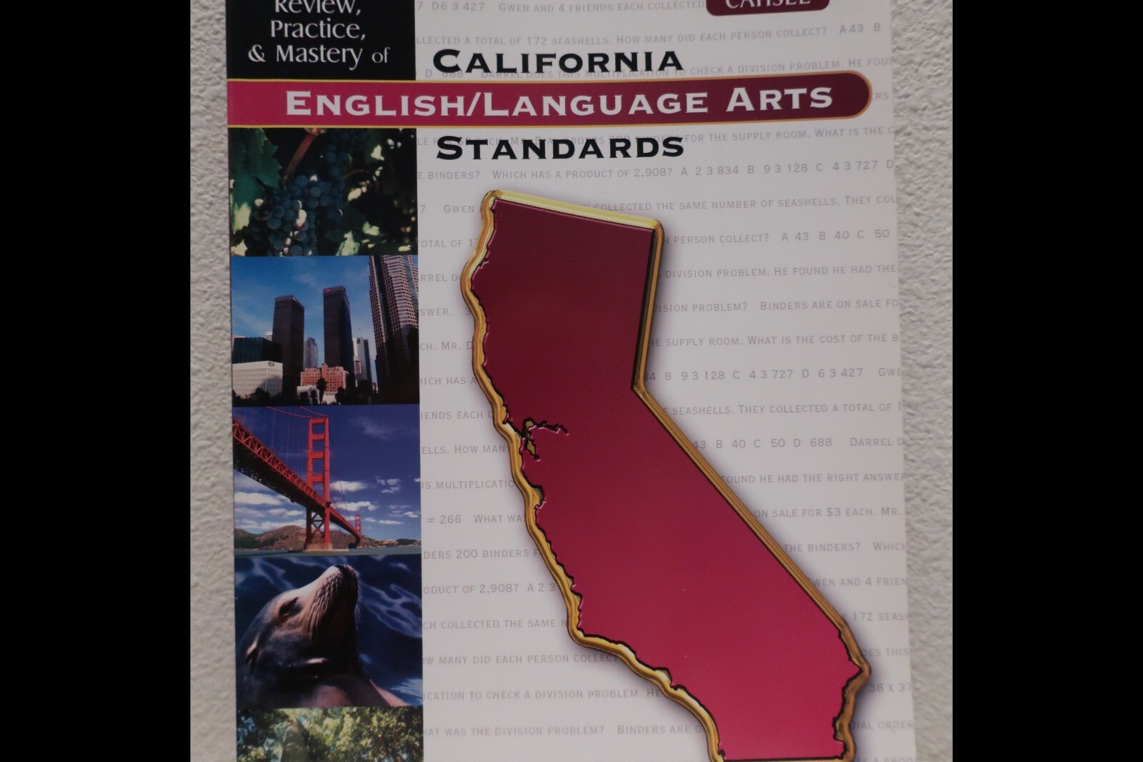 California English/Language Arts Standards CAHSEE (2009) Workbook | eBay