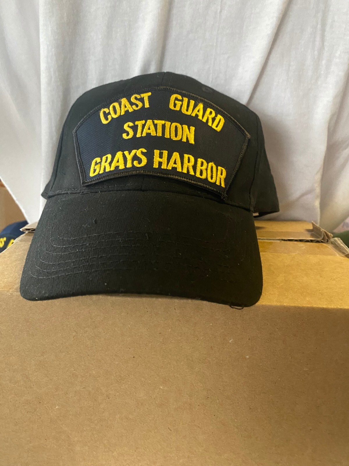 New USCG US COAST GUARD baseball hat cap STATION GREYS HARBOR ...
