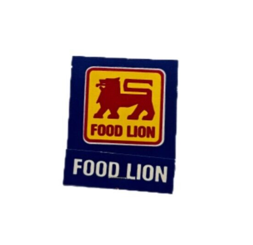 Vintage Food Lion Matchbook Unstruck Extra Low Prices Grocery ...