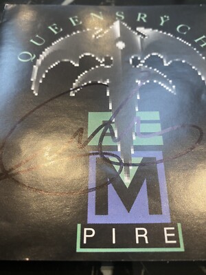 Queensryche Signed Empire Geoff Tate | eBay