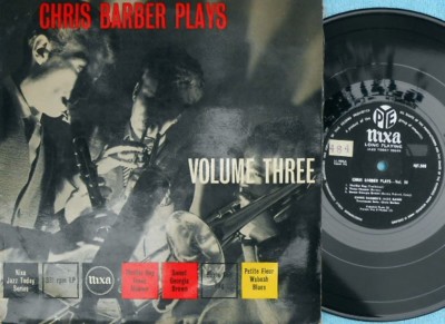 Chris Barber’s Jazz Band ORIG UK 10” LP Chris Barber plays Vol.3 EX '57 ...