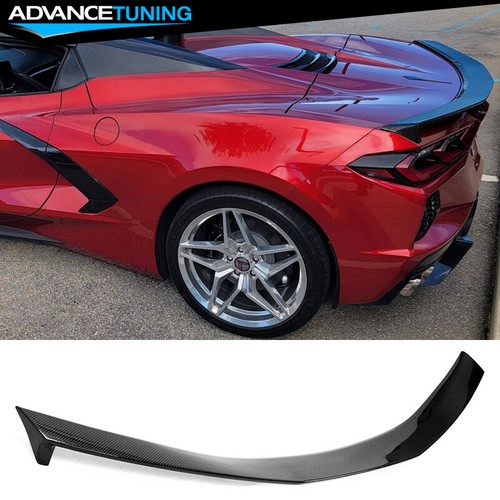 Fits 20-25 Corvette C8 2022 New Z51 Low Profile Style Carbon Fiber ...