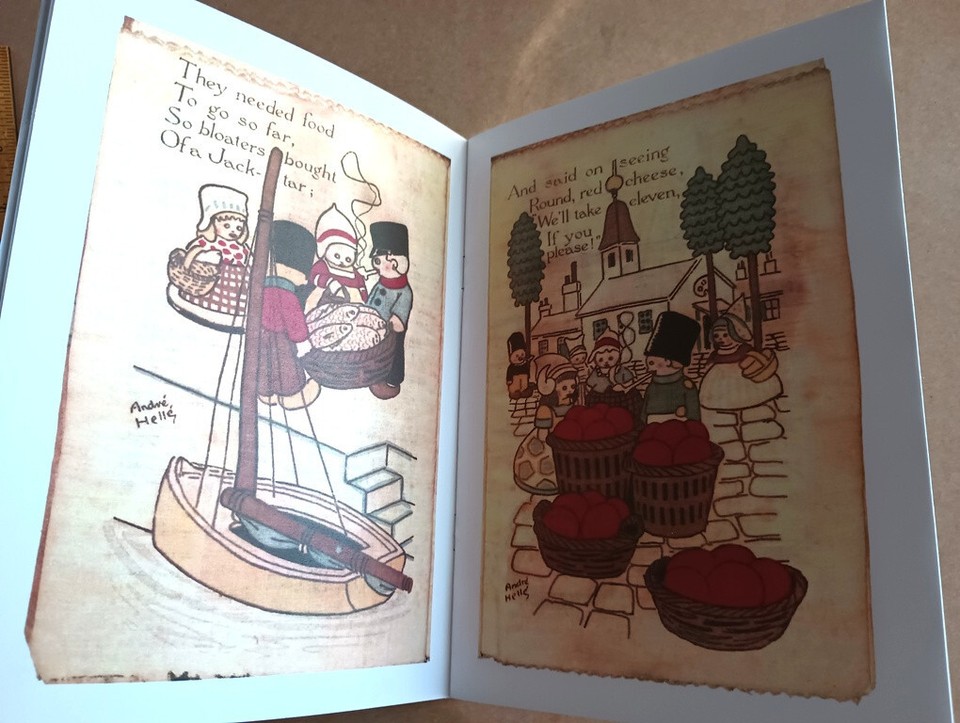 Dean's Rag Book No 192(1917) Dutchie Dolls Doings * Andre Helle * Short ...